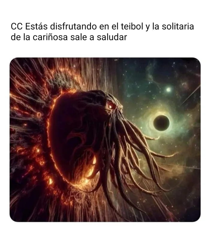 Estás muy Agustín disfrutando del teibol cuando la solitaria de la ...
