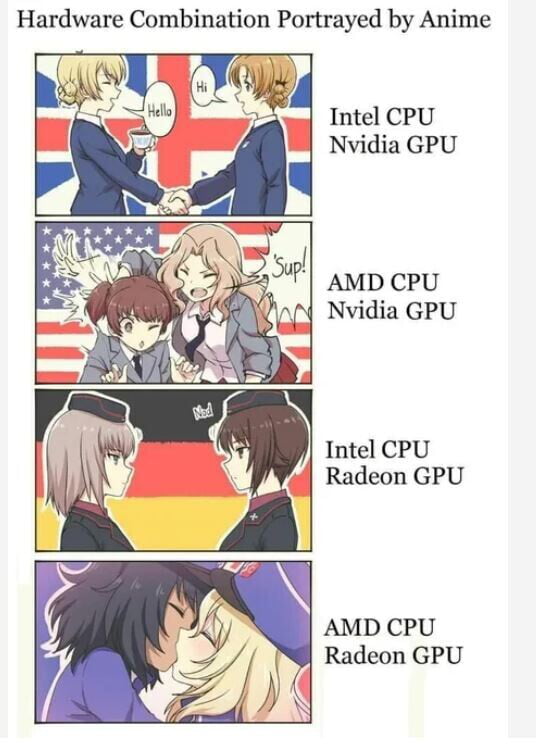 Intel Nvidia glorious master race - 9GAG