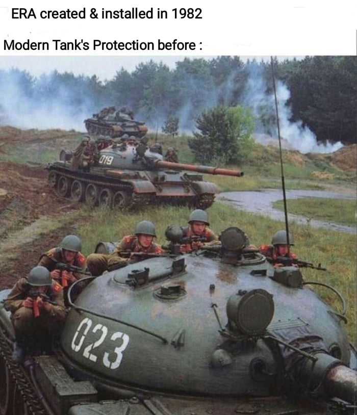 ERA back then Enabled Rifleman Armor - 9GAG