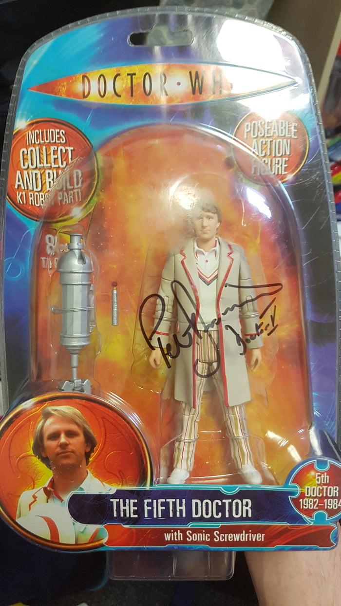Any Doctor who fans in fresh? I got this mint-in-box 5th Doctor figure ...