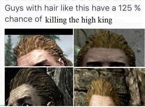 They say Ulfric Stormcloak murdered the High King with his Voice ...