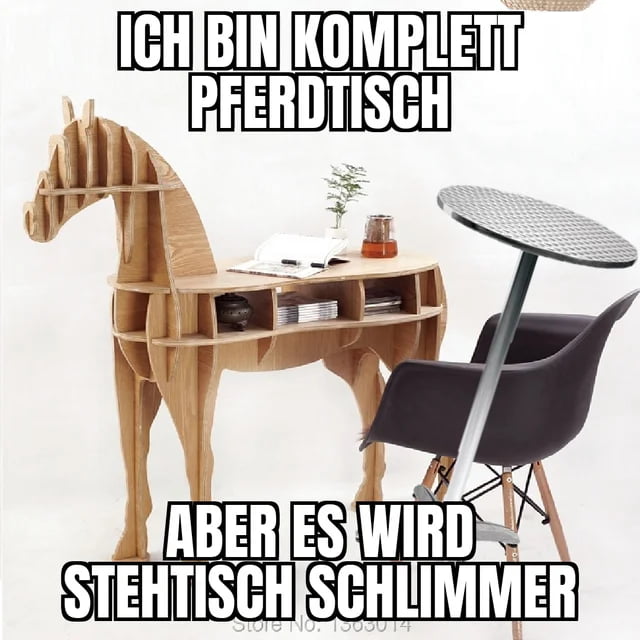 Richtisch flacher Humor - 9GAG
