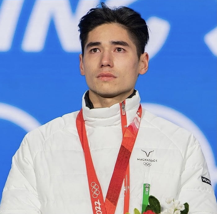 Liu Shaoang after wins Hungarys first ever individual winter olympics ...