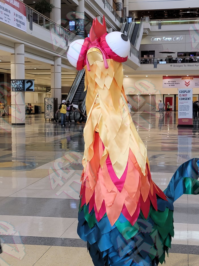 One of the most unique cosplays we have seen last year at MegaCon ...