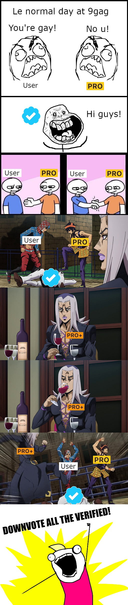 Rage Against The Verified - 9GAG