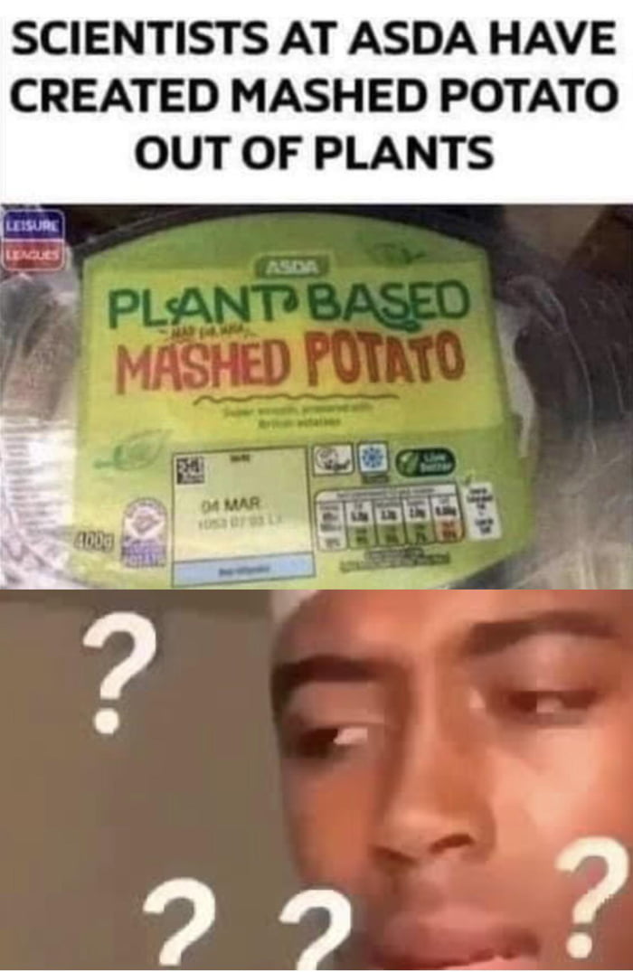 Plant-based Mashed Potato - 9GAG