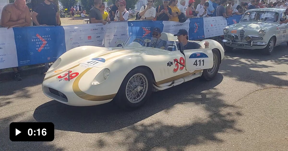 Maserati 200 SL - 1000 Miglia @Monza - 9GAG
