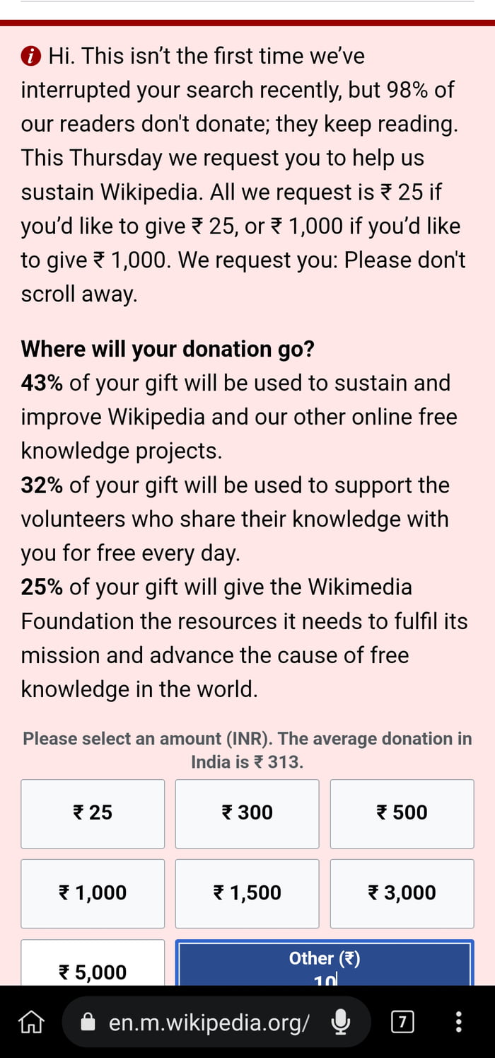 Should i give money to Wikipedia or it is a trap? - 9GAG