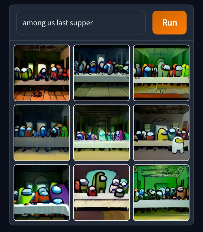 Among us last supper - 9GAG