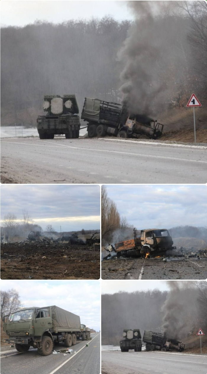 Another Russian convoy destroyed - 9GAG
