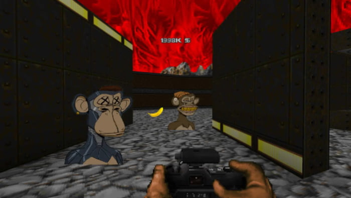 Doom Ape NFT shooter - 9GAG