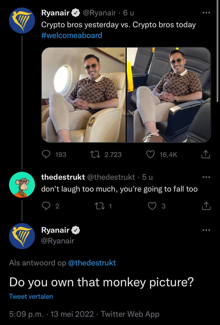Ryanair joins chat 👀 - 9GAG