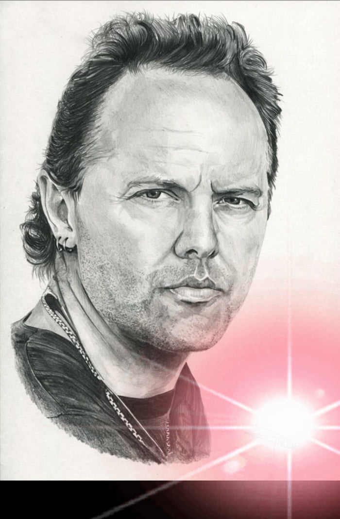 Lars Ulrich sketch - 9GAG