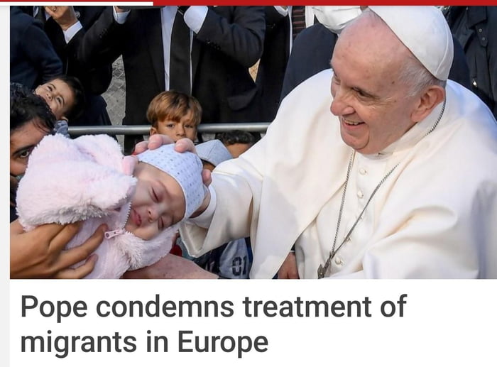 Here's an idea, take them to Vatican City if you are so upset - 9GAG