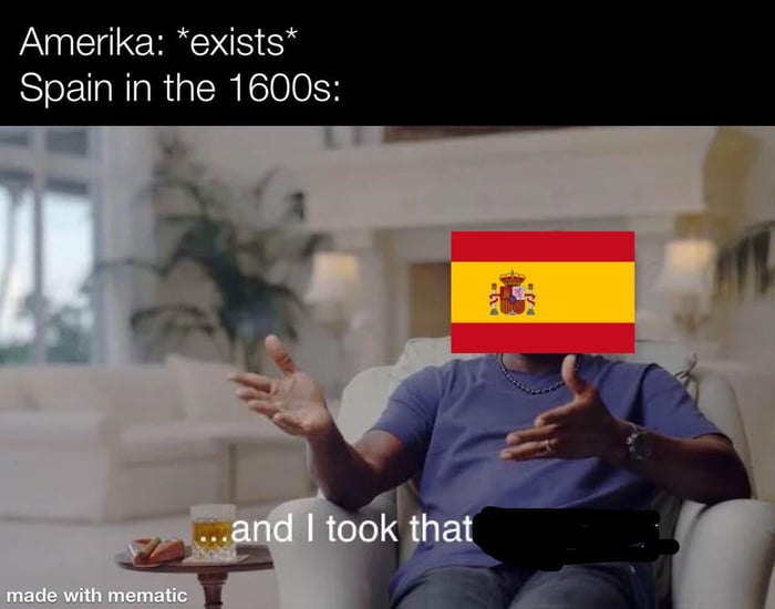 Spain without the 's' - 9GAG
