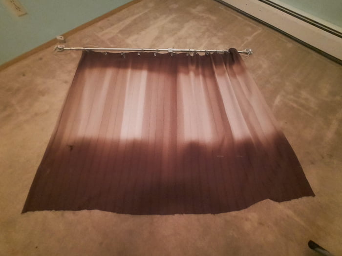 Curtains damaged by the Sun - 9GAG
