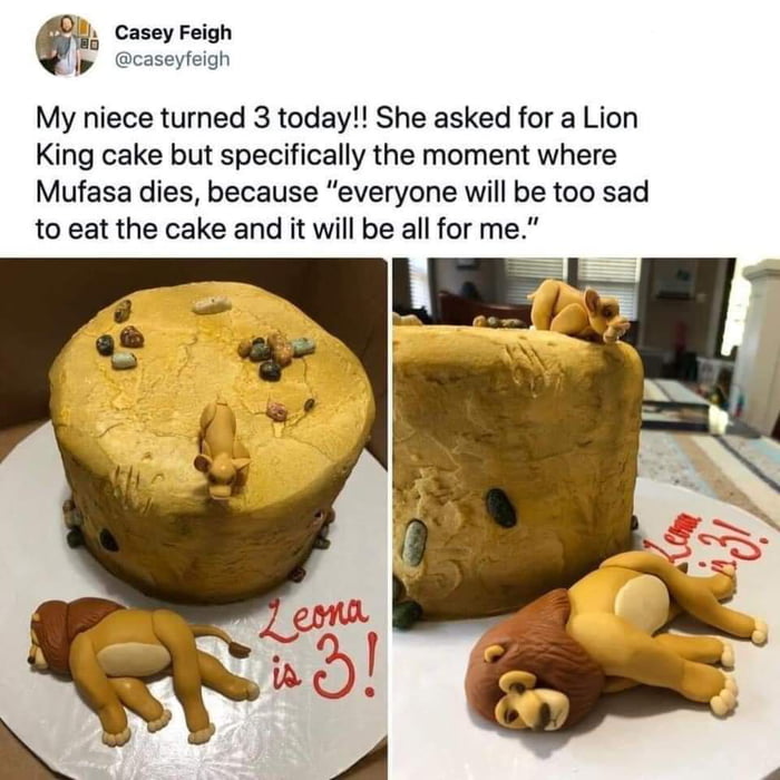 Wow I couldn't image making that cake without crying - 9GAG