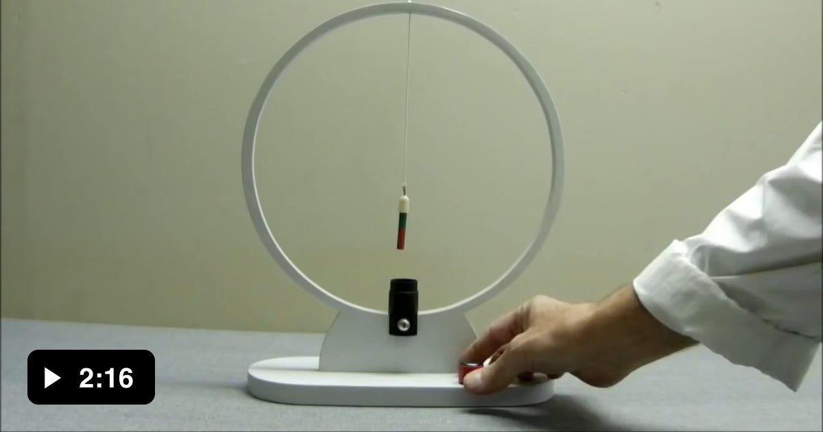 Infinite Oscillation with suspended magnet - 9GAG