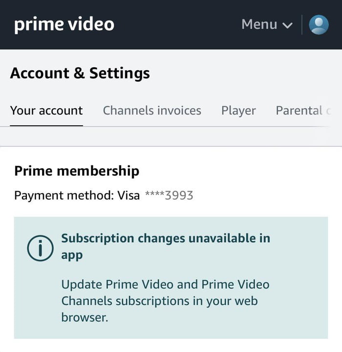 It’s not that it would be hard to cancel a subscription through the app ...