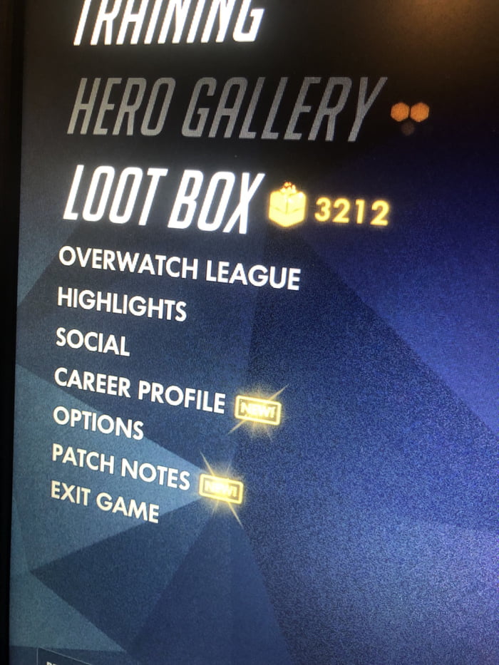 I’ve saved up 3212 loot boxes. Playing daily. - 9GAG