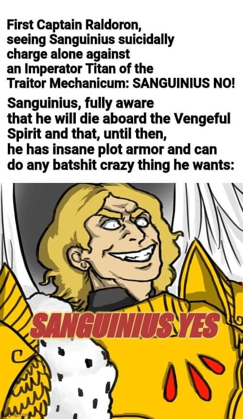 Plot armor goes brrrr - 9GAG