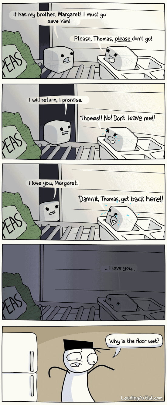 Dramatic ice cubes - 9GAG