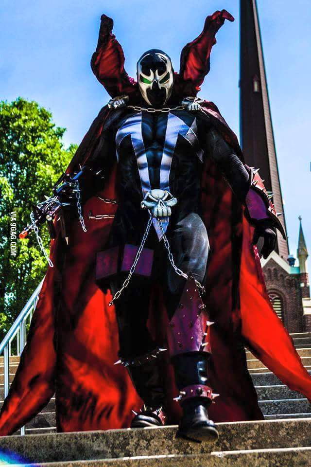 Spawn cosplay - 9GAG