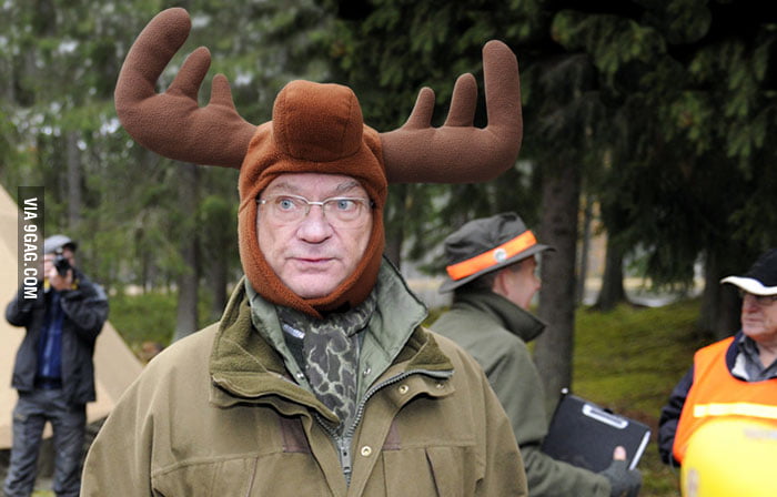 The Swedish King, Carl XVI Gustaf with his new hunting gear - 9GAG