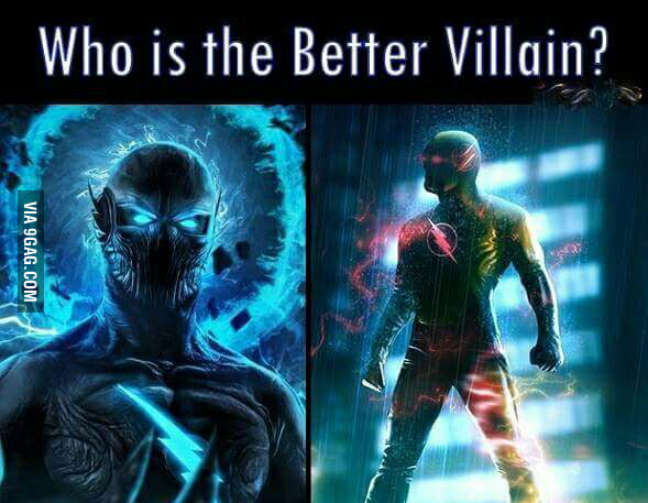 Didn't think they could step it up from Reverse flash but I honestly think they did with Zoom - 9GAG