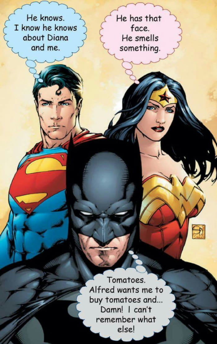 “Is this the right moment to say I’m Batman?” - 9GAG