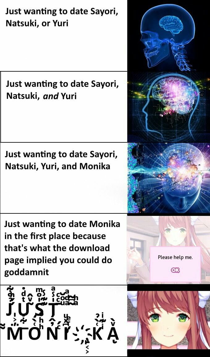 Monika best girl - 9GAG