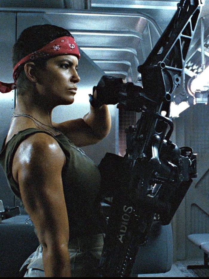 Bad ass character Vasquez (Aliens) - 9GAG