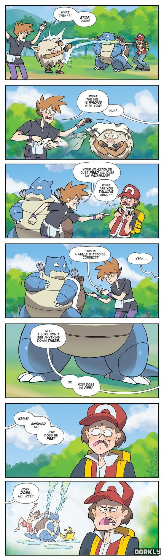 Blastoise's secret - 9GAG