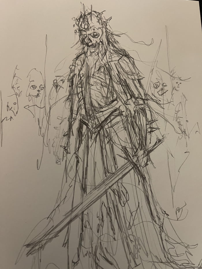 Rough sketch of the Dwimorberg king - 9GAG