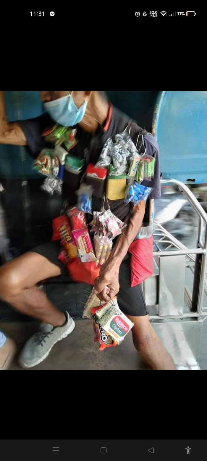 Snack man, the bringer of snacks, if want to find him just wait for a ...