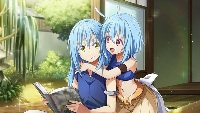 Rimuru with his daughter - 9GAG