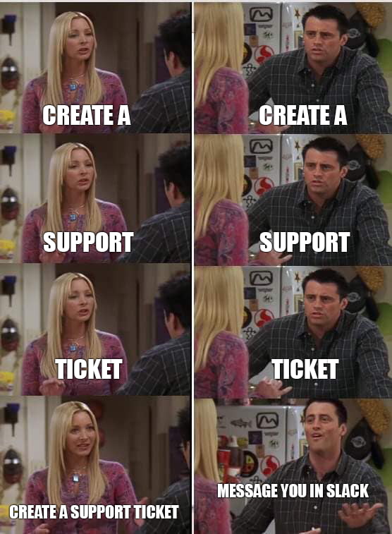 All you need is a ticketing system to be organized - 9GAG