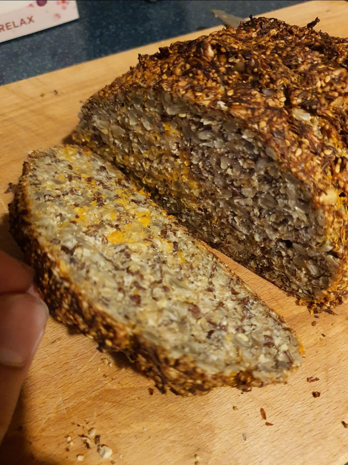 Just made my first ever selfmade bread :) - 9GAG