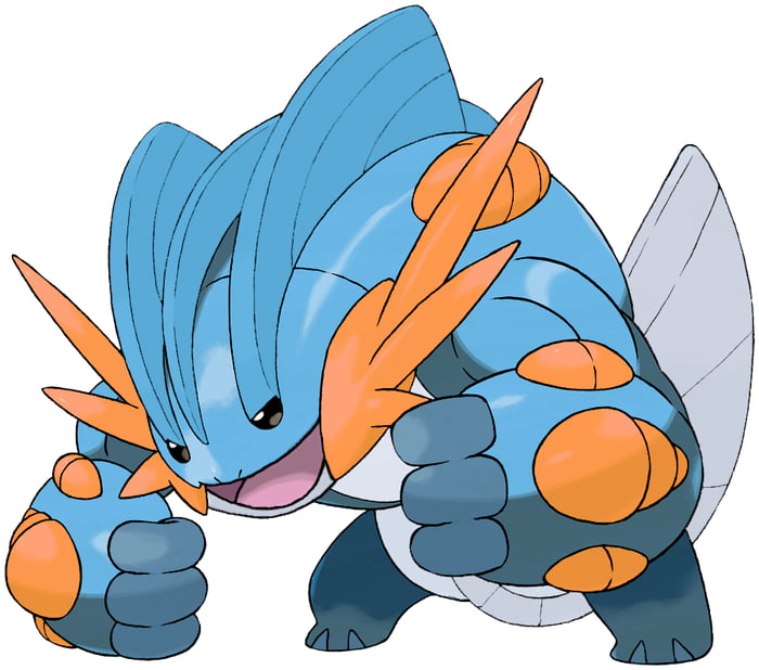 Photoshopped a Mega Mudkip for a laugh, figured I’d share - 9GAG