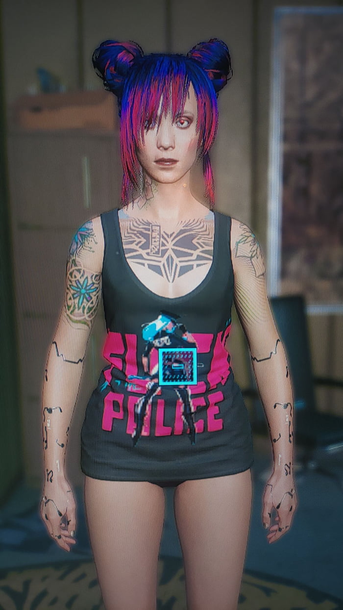 The shirt you wear after the night with River Ward. I didn't had some ...