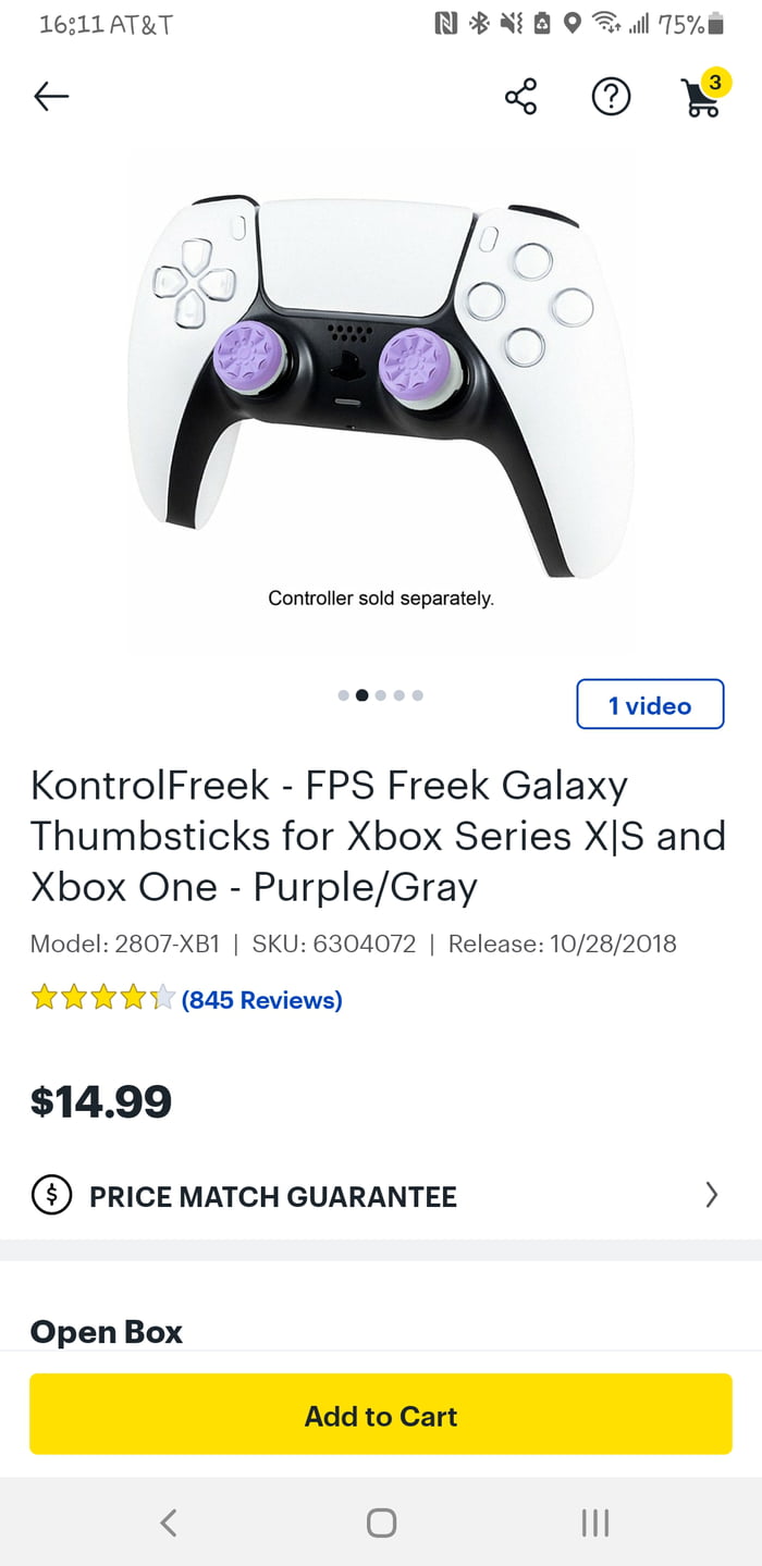 Ps5 controller while advertising xbox controller accessories - 9GAG
