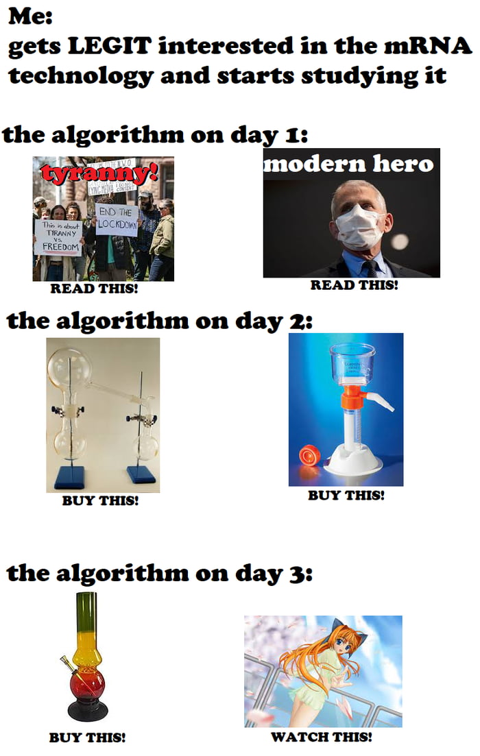 Don't you [LOVE/HATE] it when the algorithm - 9GAG
