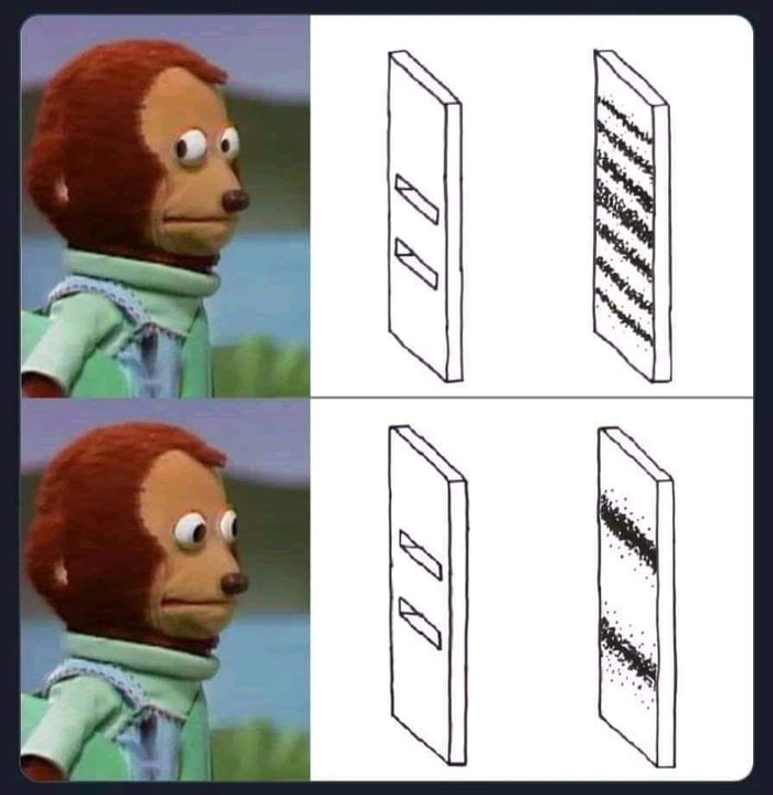 The observer effect in a meme - 9GAG