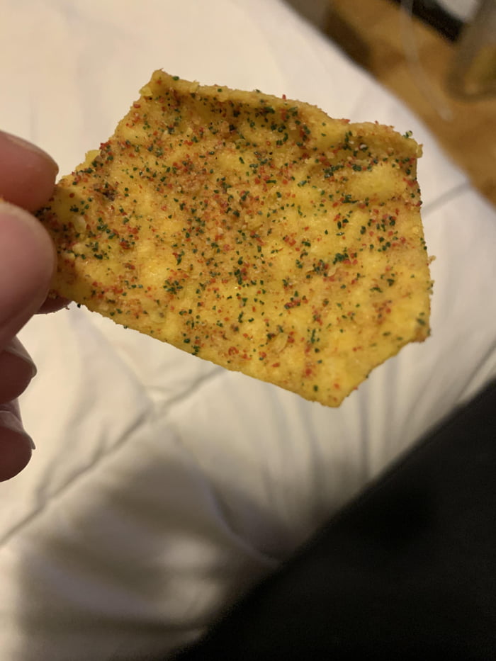 Extremely Seasoned Cool Ranch Dorito Chip - 9GAG
