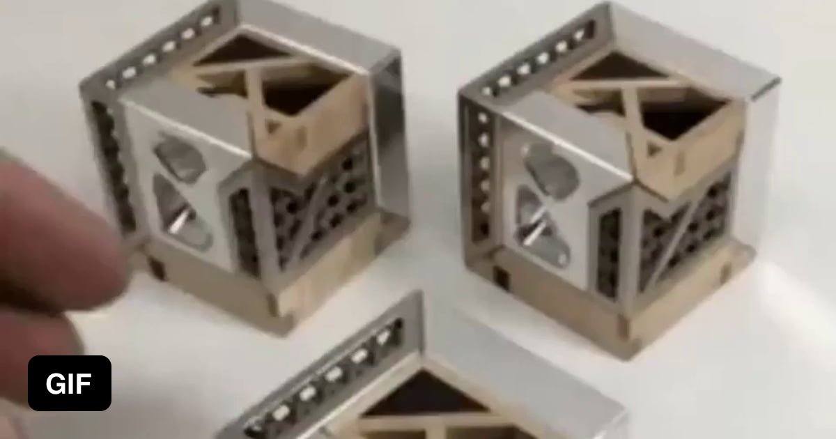 These parts of cubes fit perfectly - 9GAG