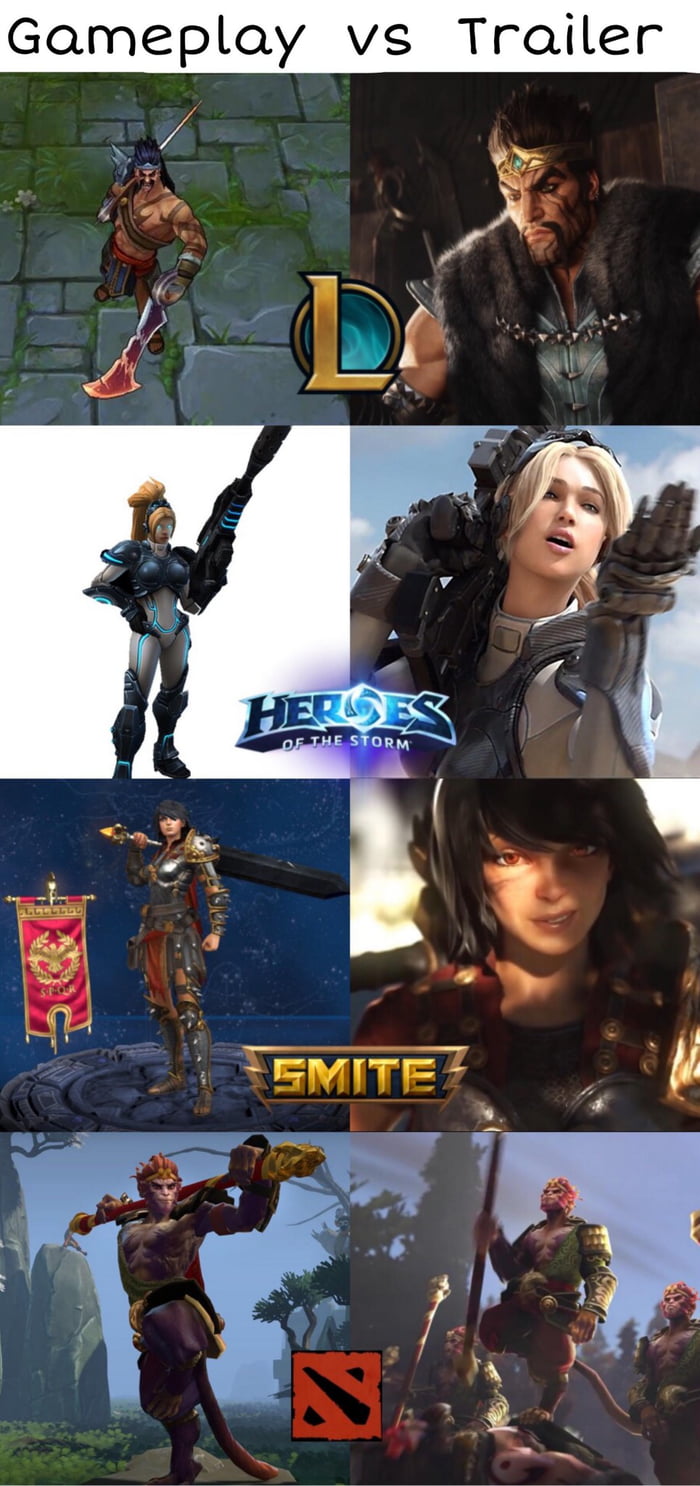 Gameplay vs trailer in a nutshell - 9GAG