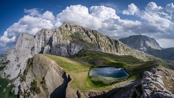 Drakolimni, Greece - According to local folktales the lake used to be ...