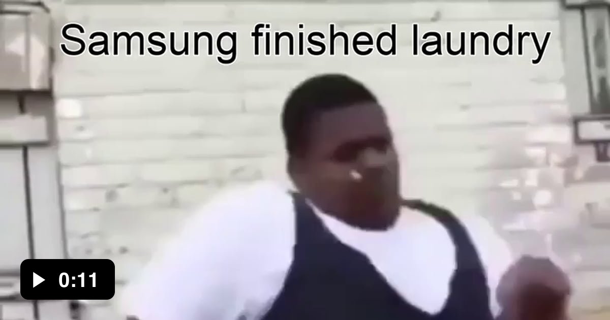 People with samsung washing machines can relate - 9GAG