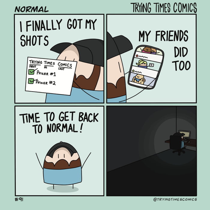 Back to being normal - 9GAG