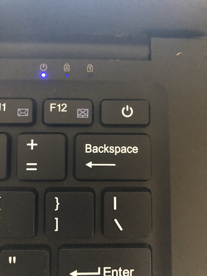 Poor design, why is the power button above the backspace. Because ...